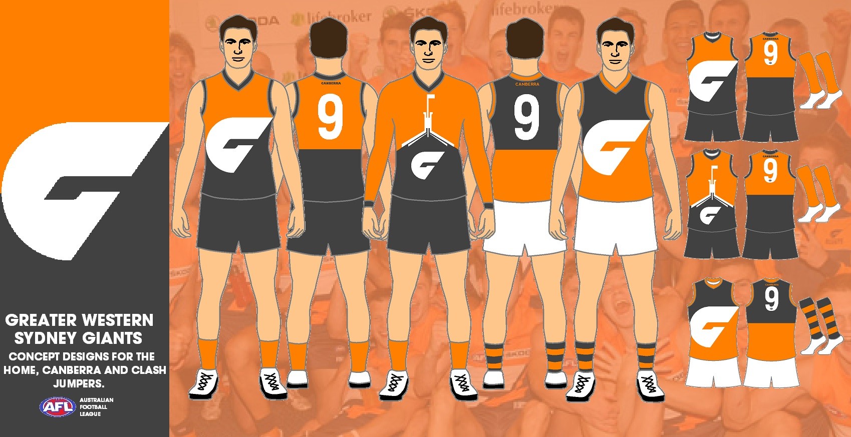 Workshop - GWS Jumper Designs/Discussion | BigFooty Forum